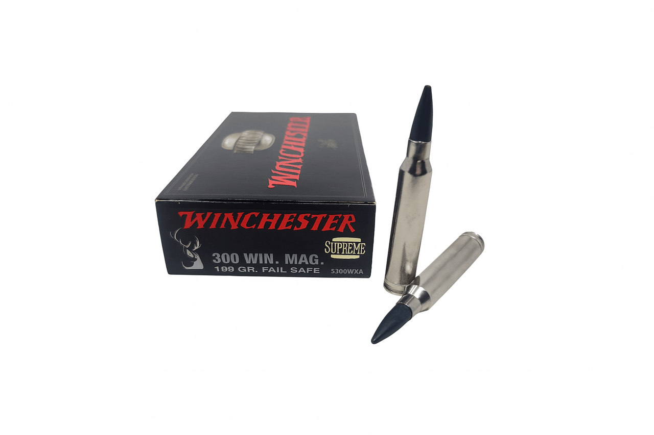 Winchester Supreme Ammunition - 300 Winchester Magnum - 165 Grain Fail ...