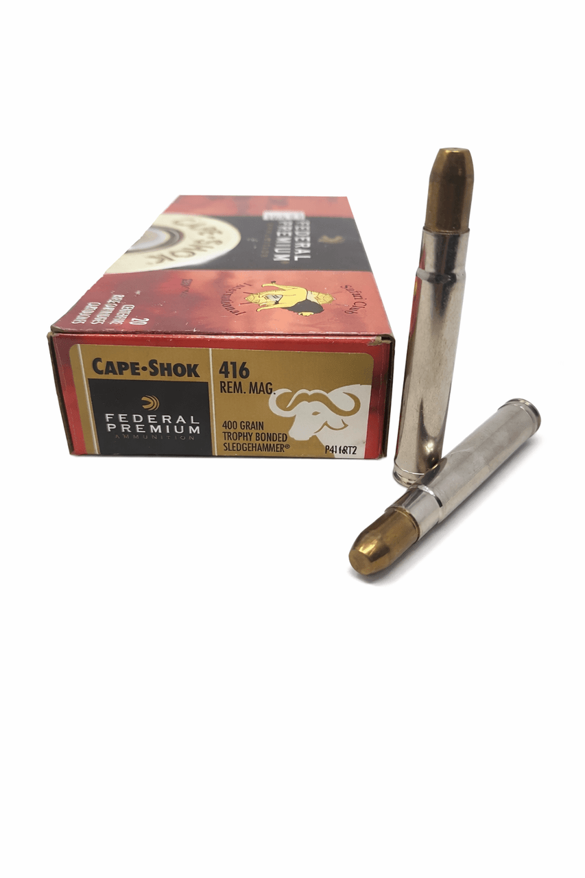 Federal Premium Ammunition - 416 Remington Magnum - 400 Grain Trophy ...