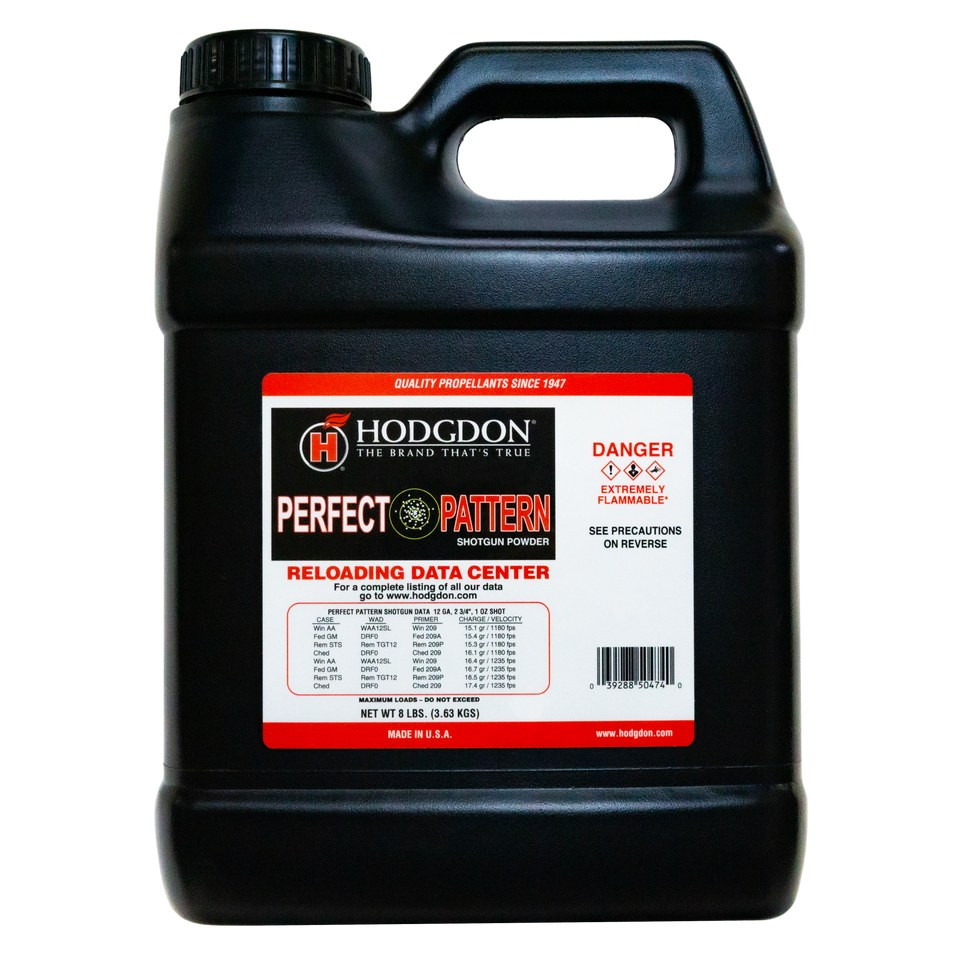 Hodgdon PERFECT PATTERN Smokeless Powder - 8 Lb.
