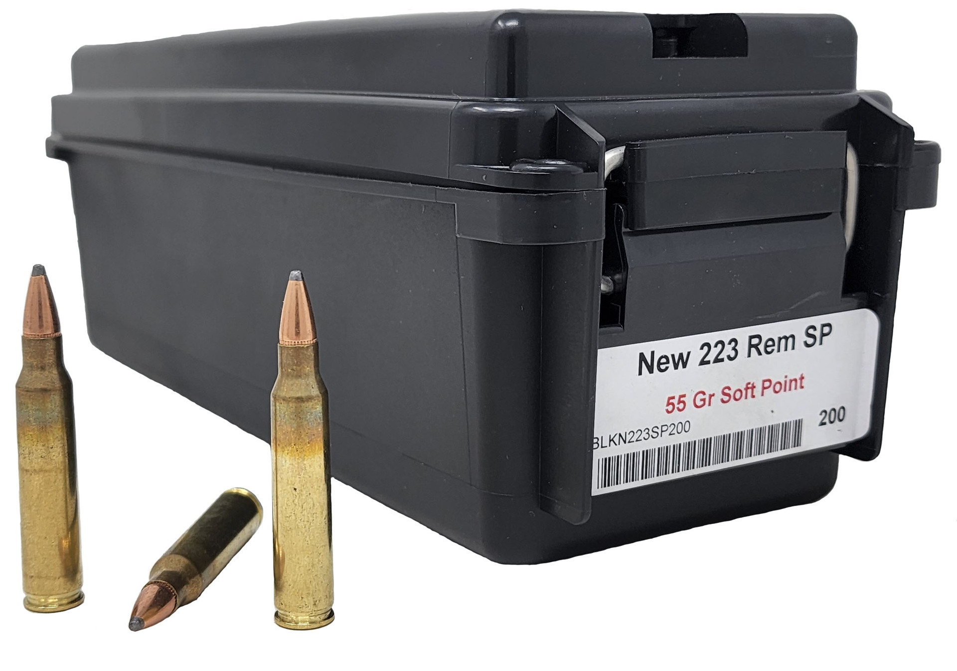 Miwall New Ammunition - 223 Remington - 55 Grain Soft Point - 200 ...