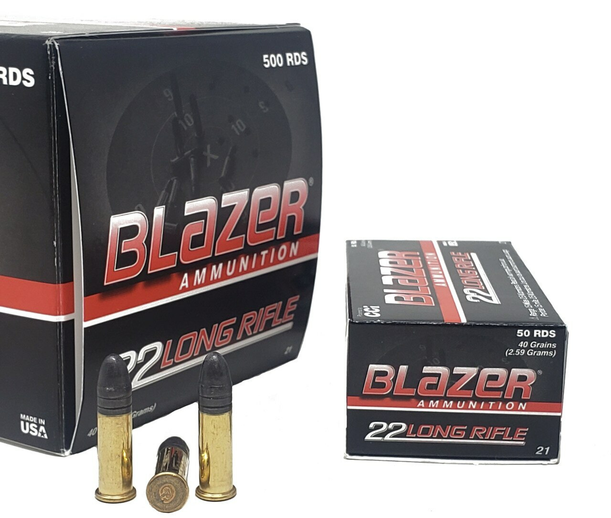 CCI Blazer Ammunition 22 Long Rifle 40 Grain Lead Round Nose 1500 cci-blazer-ammunition-22-long-rifle-40-grain-lead-round-nose-1500