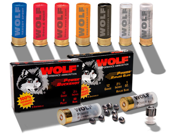 Wolf Ammunition 12 Gauge - 2 3/4" - 1 1/8 Oz Slug - 100 Rounds - CASE