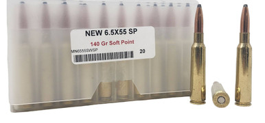 Miwall | 6.5x55mm Swedish Mauser 140gr SP | 20 Rounds | Miwall ...