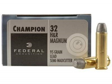 Federal | 32 H&R Magnum 95gr Lead Semi Wadcutter | 20 Rounds | Miwall ...