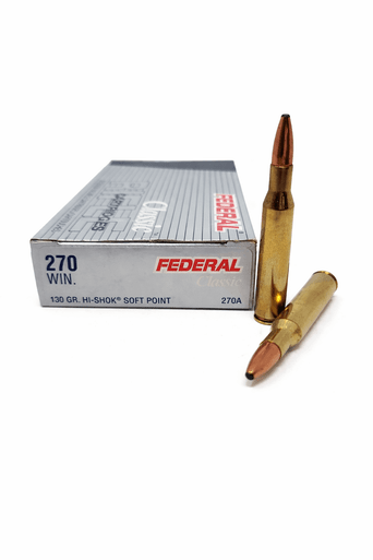 Federal | 270 Winchester 130gr SP | 20 Rounds | Miwall Wholesale Ammunition