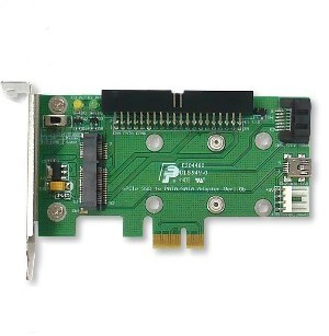 MP2S (mPCIe SSD to PATA/SATA adapter ver1.0b) - M-FACTORS Storage