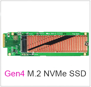 DP4203 (GEN-Z GOLDEN FINGER TO M.2 NVME SSD ADAPTER ) - M-FACTORS Storage