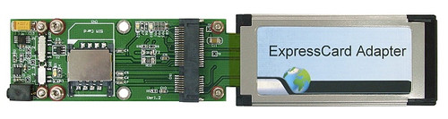 PE3B (Mini PCIe Card to ExpressCard adapter) - M-FACTORS Storage
