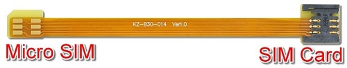 B3014A (Micro SIM to SIM Card Extender) - M-FACTORS Storage
