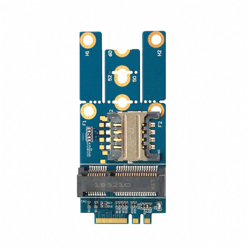 NM51A Mini PCIe Module to M.2 A+E Key Adapter with SIM Card - M-FACTORS ...
