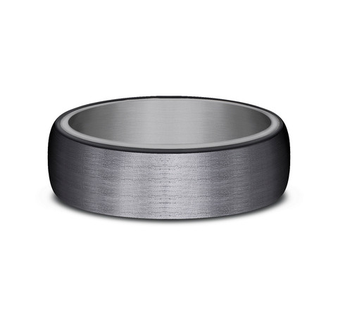 The Baron Satin Finish Wedding Ring | Gage Diamonds