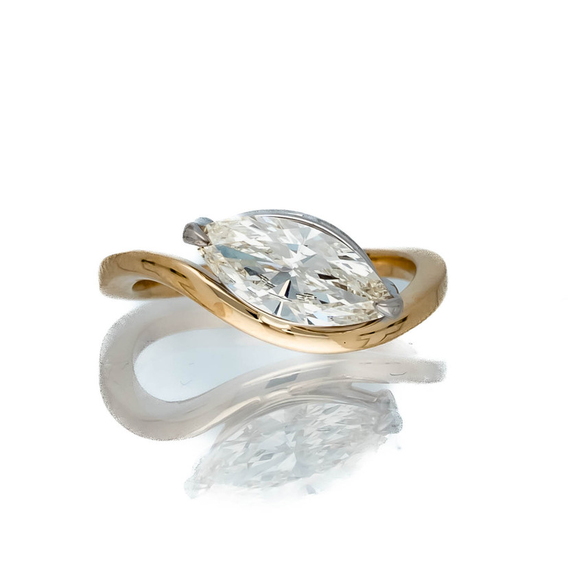 Poppy Pinky Ring | Gage Diamonds - Gage Diamonds