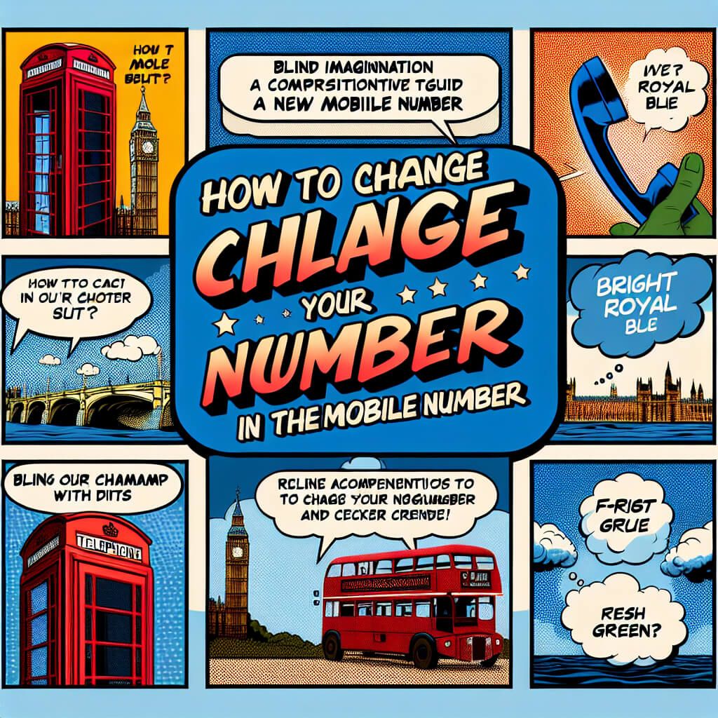 How to change your mobile number in the UK - British Numbers