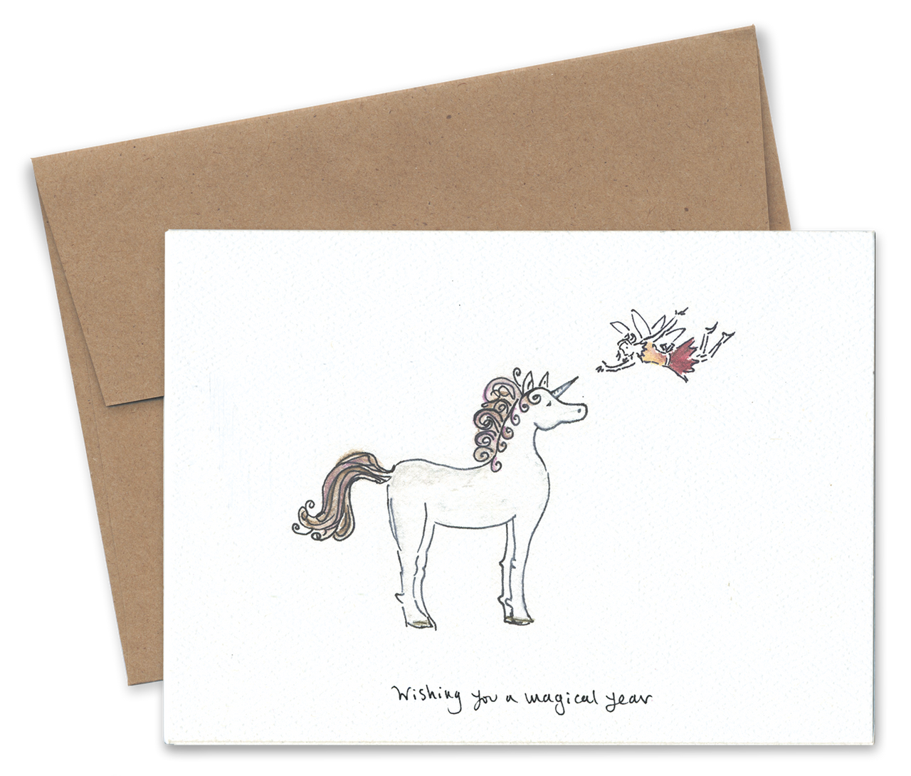 Wishing You a Magical Year - Rosie's Wonders Connection Cards