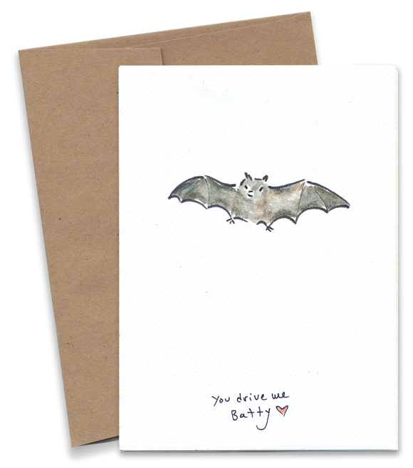 You Drive Me Batty - Rosie's Wonders Connection Cards