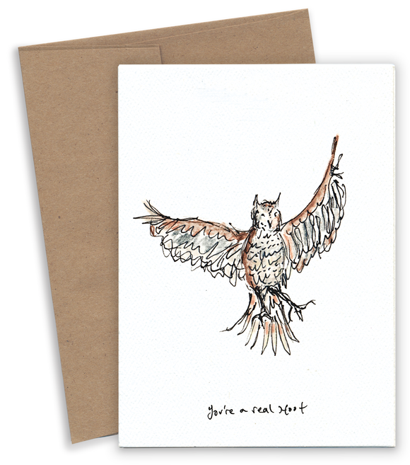You're a Real Hoot - Rosie's Wonders Connection Cards
