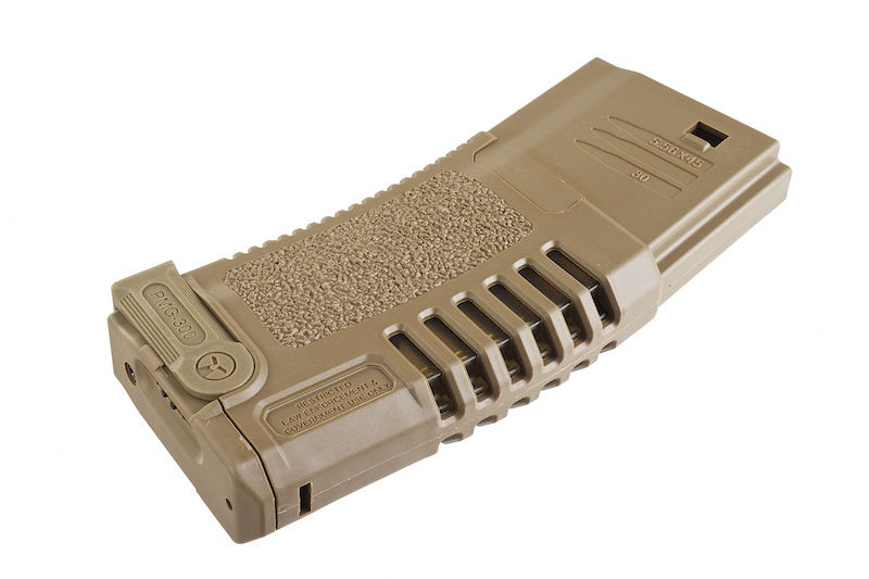 ARES AMOEBA AM4 250 ROUND M4 HIGH CAP AIRSOFT MAGAZINE - DARK EARTH ...