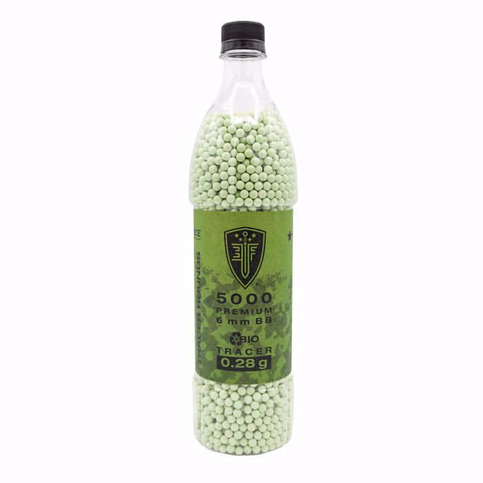 ELITE FORCE PREMIUM 0.28 GRAM BIODEGRADABLE GREEN TRACER AIRSOFT BBS ...