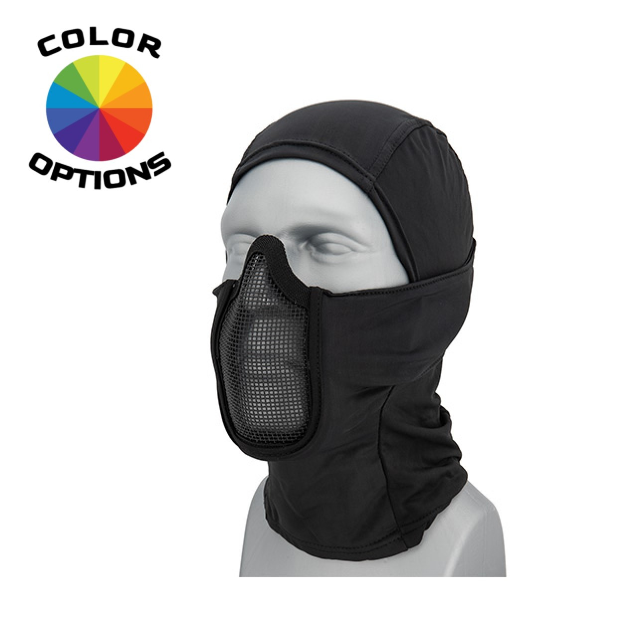 LANCER TACTICAL SHADOW WARRIOR HOOD MESH BALACLAVA FACE MASK - MiR Tactical