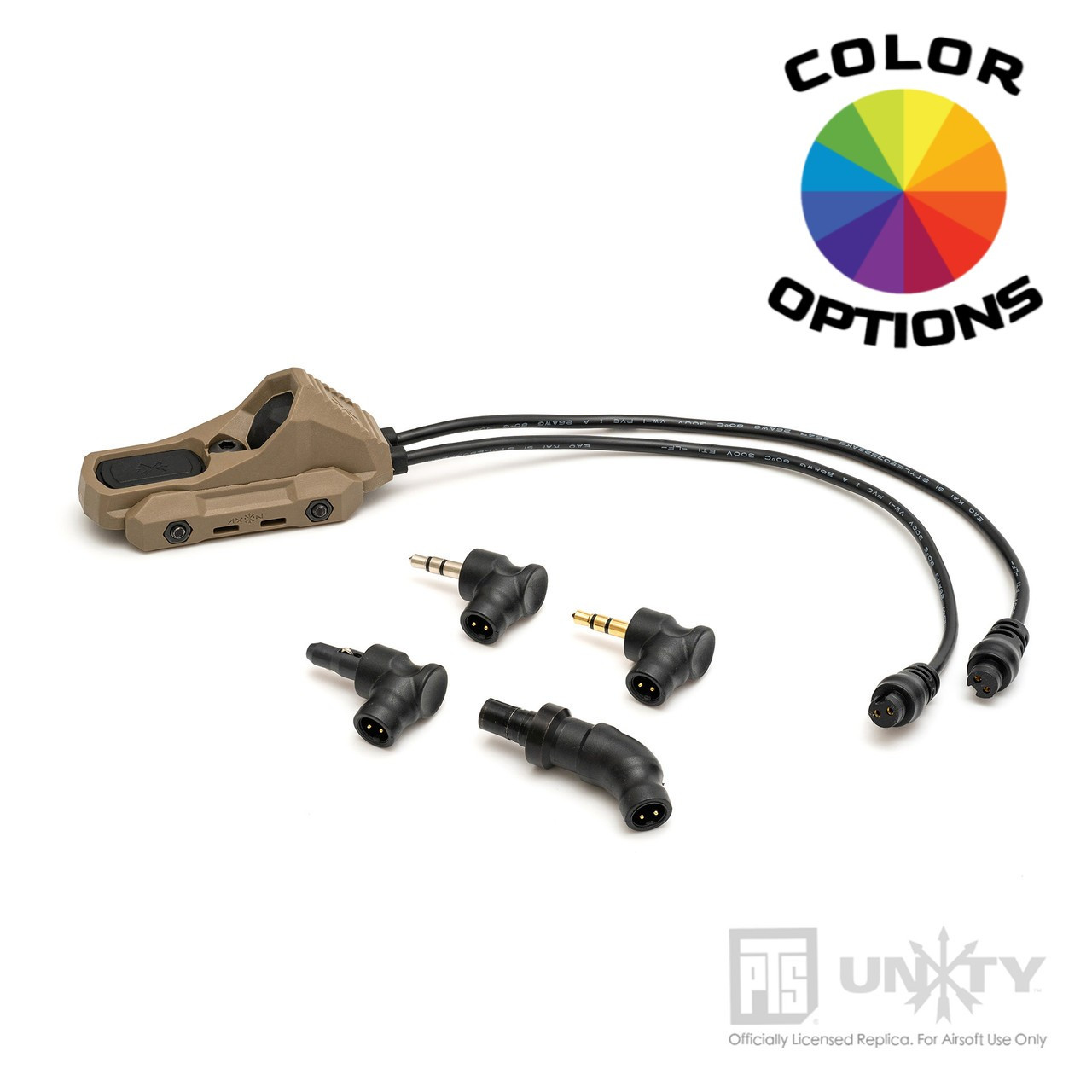 PTS UNITY TACTICAL AXON RAIL ACCESSORY BUTTON W/ SF/CL/2.5MM PLUGS ...