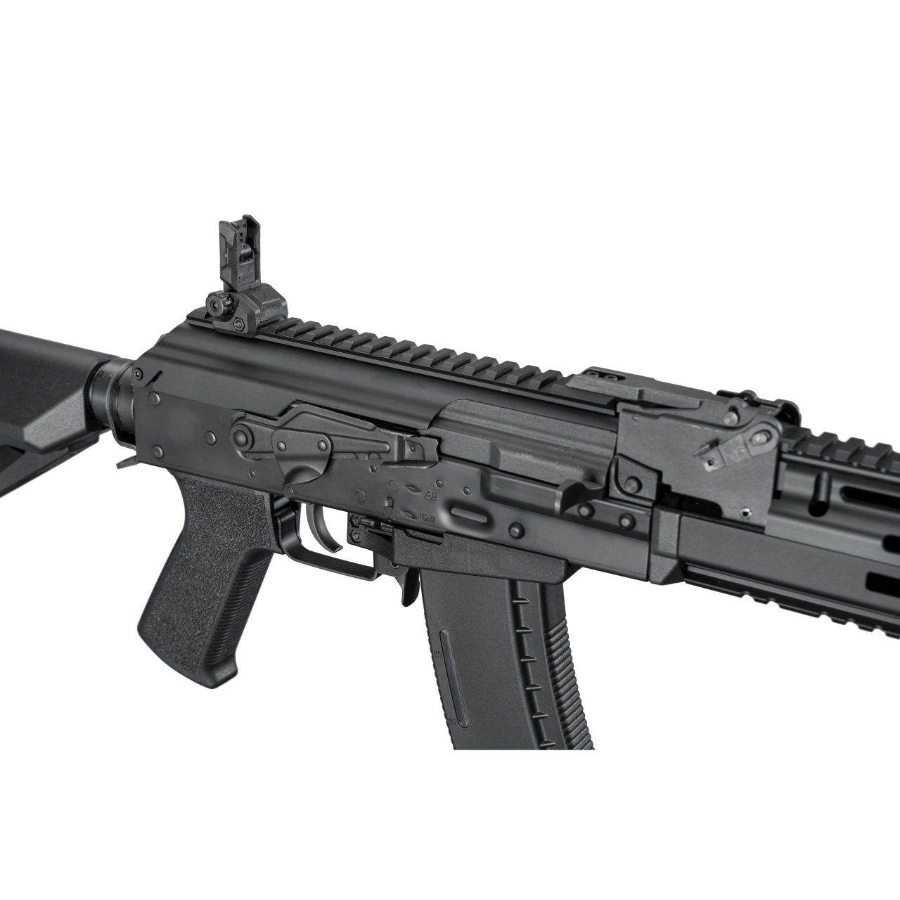 ARCTURUS AK74 CUSTOM AEG FE AIRSOFT RIFLE - BLACK - MiR Tactical