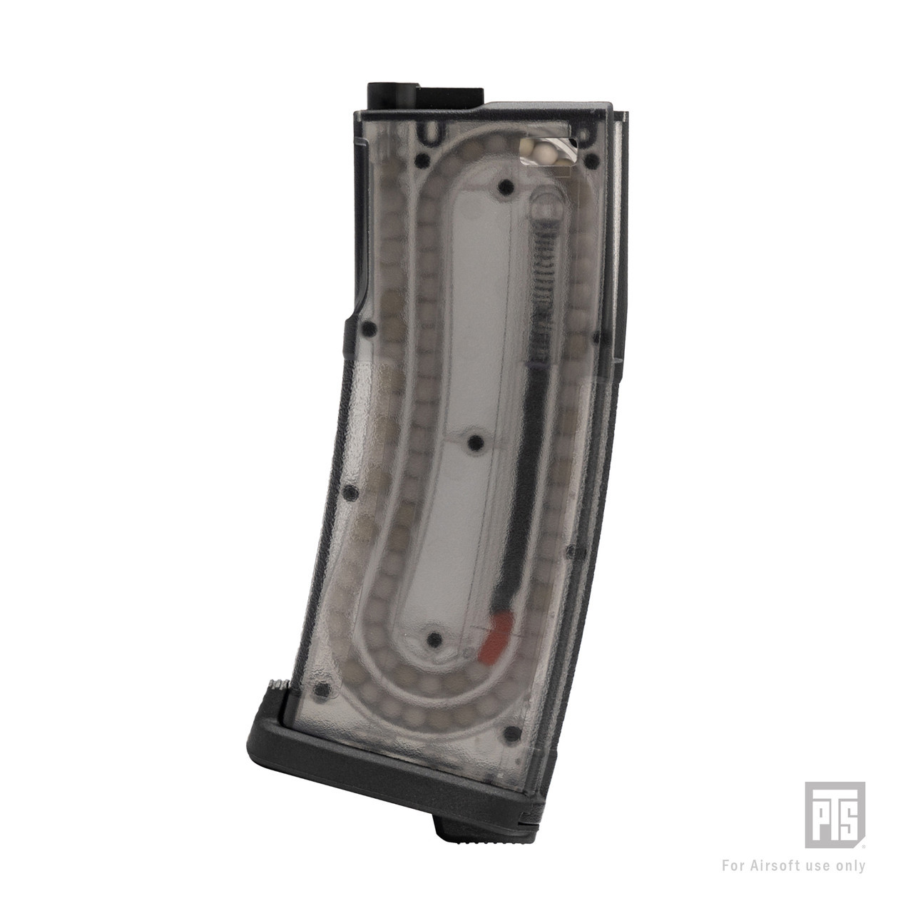 PTS TPM-AR 150 ROUND MID CAPACITY AEG AIRSOFT MAGAZINE - TRANSLUCENT ...