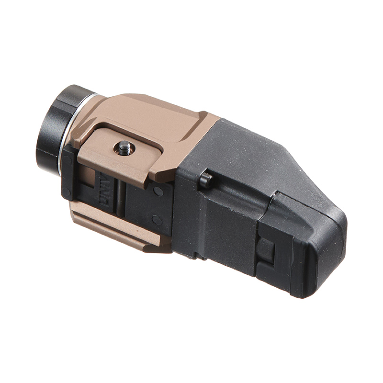 ATLAS CUSTOM WORKS TACTICAL RAIL MOUNTED BUTTON FLASHLIGHT - MiR Tactical