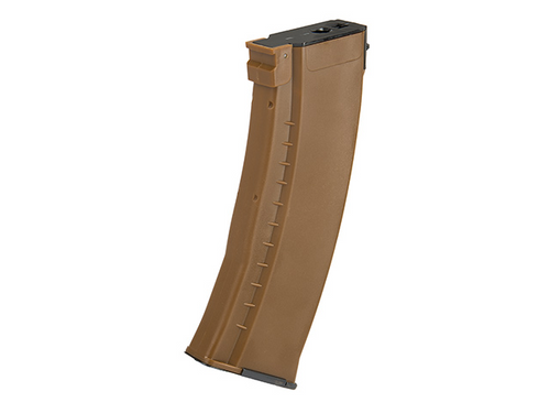 E&L 120 ROUND MID CAPACITY AK-74 AIRSOFT MAGAZINE - BAKELITE BROWN ...