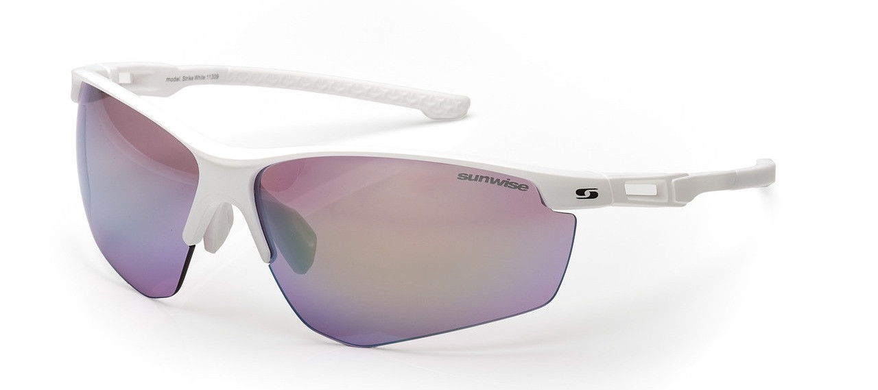 Sunwise Strike White Sunglasses with Golf Lens | sunglassesforsport.com