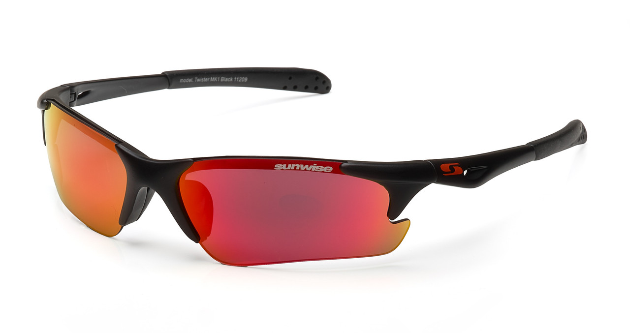 Sunwise Twister Sport Sunglasses Black