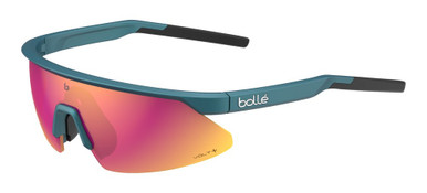 Bollé Micro Edge - Creator Teal - Volt+ Ruby Polarised - Sunglasses For ...