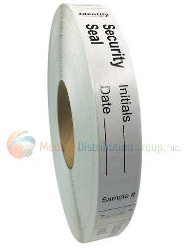 Security Seal Sticker Labels for urine drug test specimen cups ...