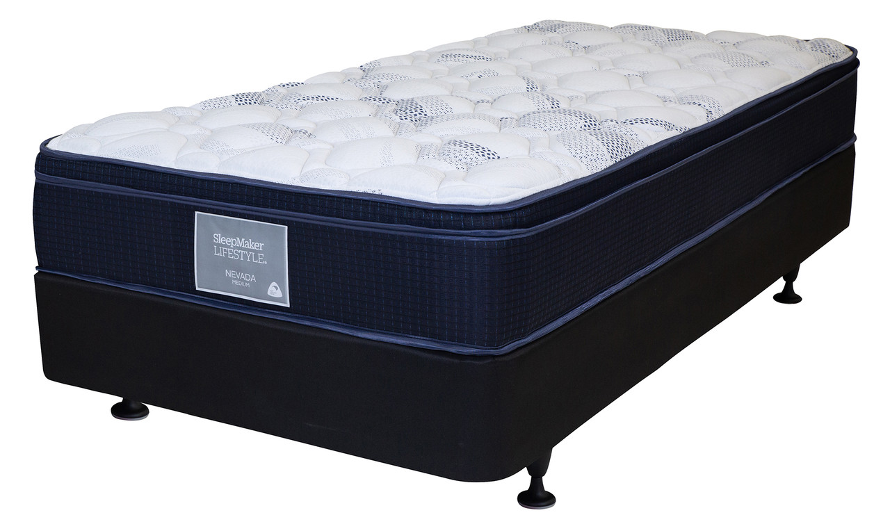 Sleepmaker Nevada Bed Single Medium - Extreme Appliances