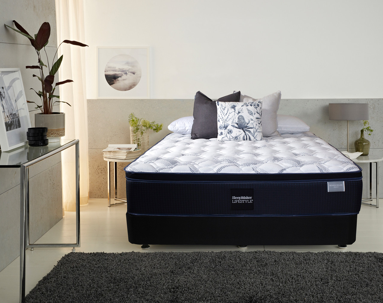 Sleepmaker Nevada Deluxe Bed Double Medium - Extreme Appliances