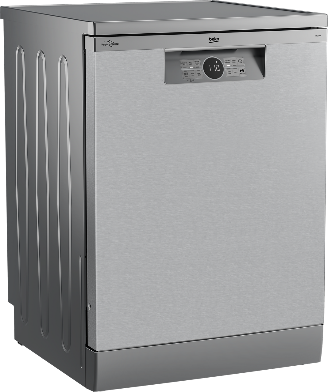 Beko 14 Place Setting Silver Freestanding Dishwasher BDFB1420X ...