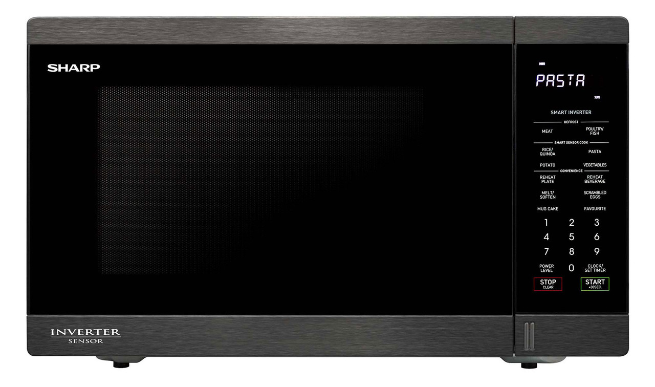 Sharp 34L Inverter Microwave Oven R395EBS - Extreme Appliances
