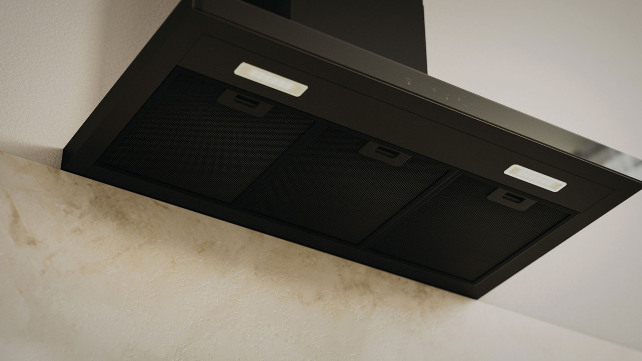 Haier 90cm Canopy Rangehood Hood to Hob HC90BMB2 - Extreme Appliances