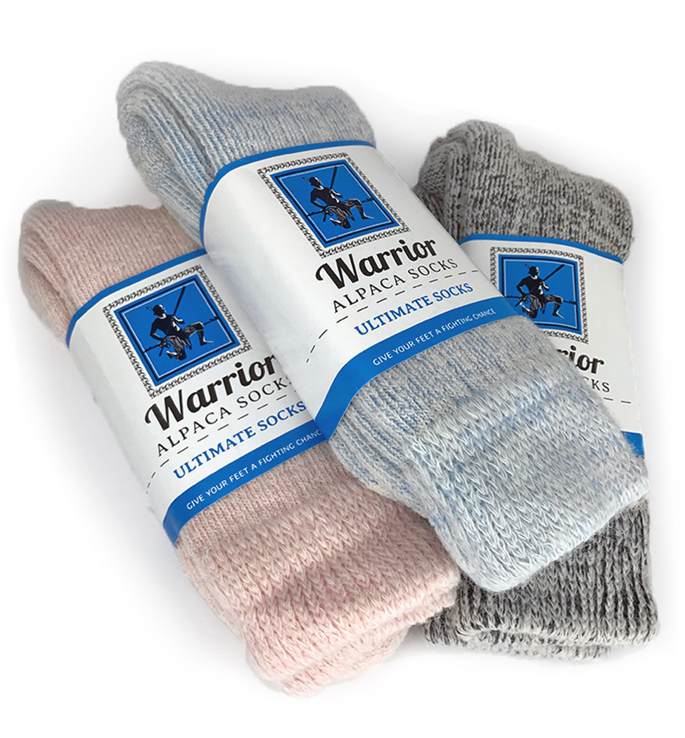 Toasty Toes Comfort Band Ultimate Alpaca Wool Socks - The warmest sox ...