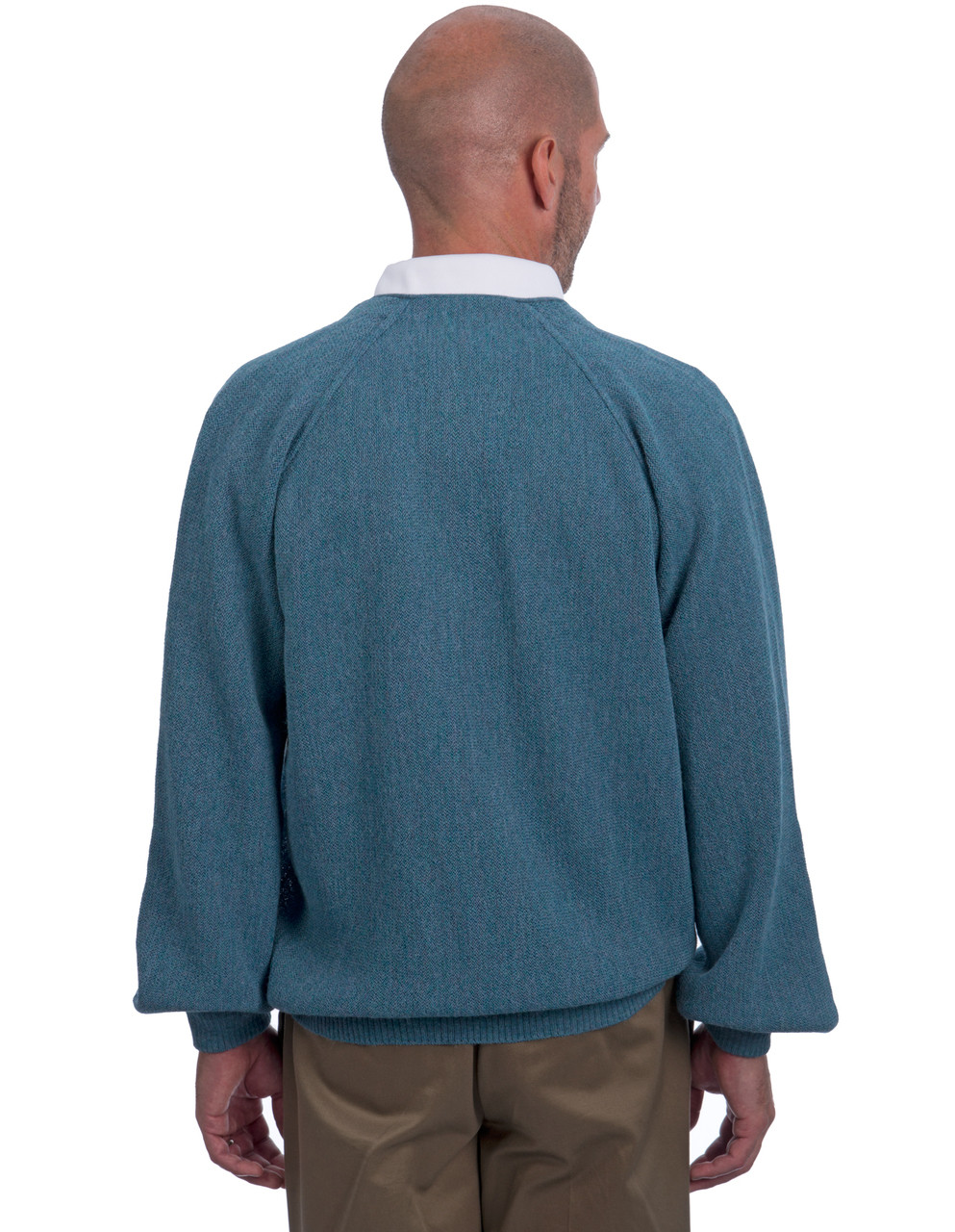 Alpaca Golf Cardigan - Men's Retro Professional style Links Cardigan in ...