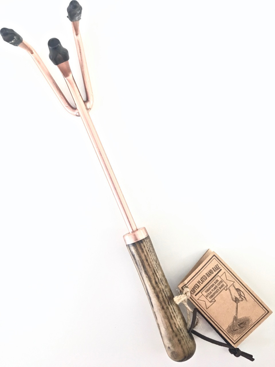 Copper Plated Hand Rake (Claw) - THE BEACH PLUM COMPANY