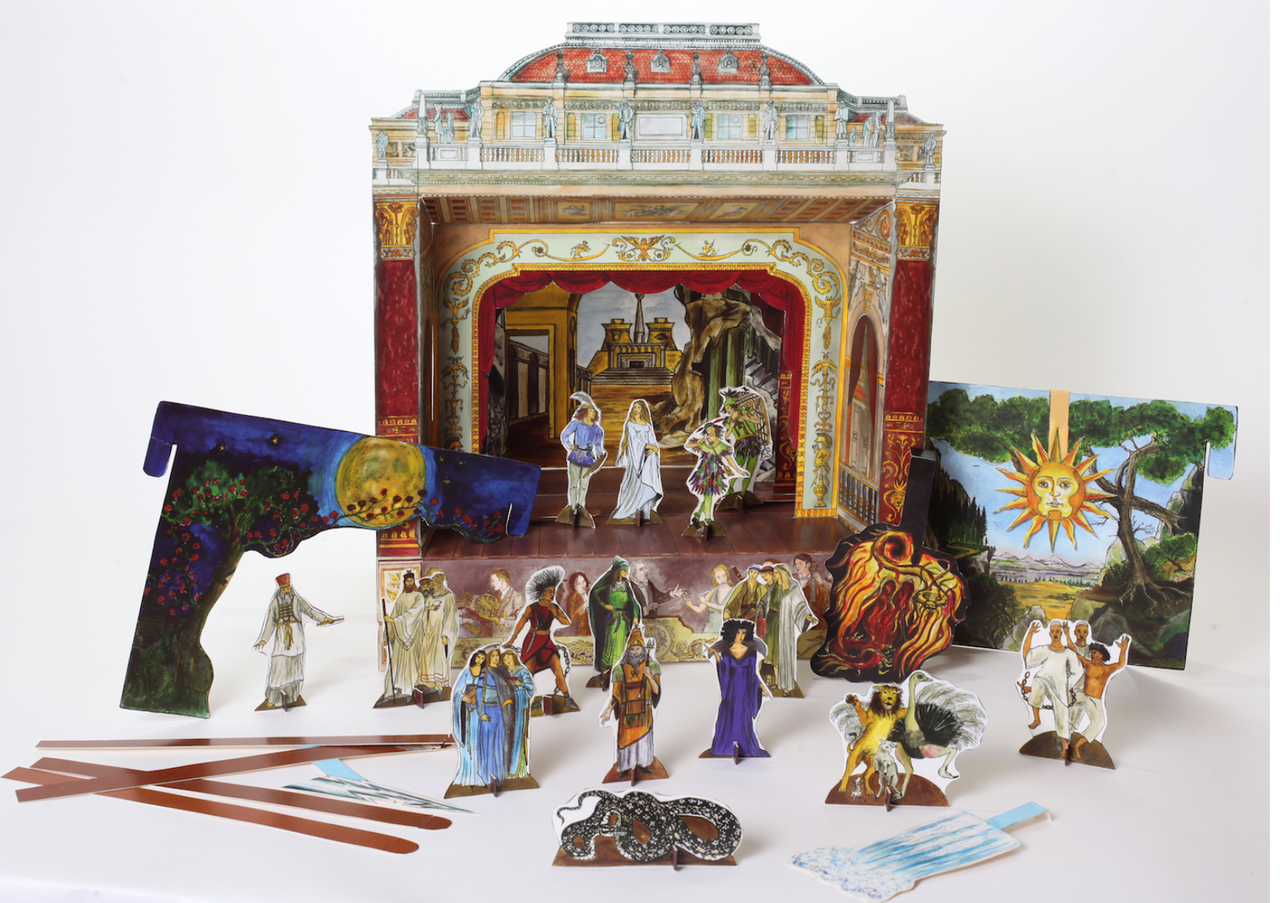 The Magic Flute Story Pack of Characters and Scenes for Paper Theatres ...