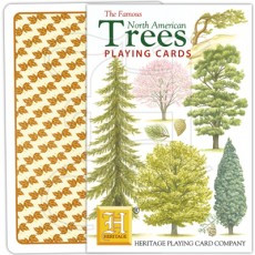 North American Trees Playing Cards - THE BEACH PLUM COMPANY