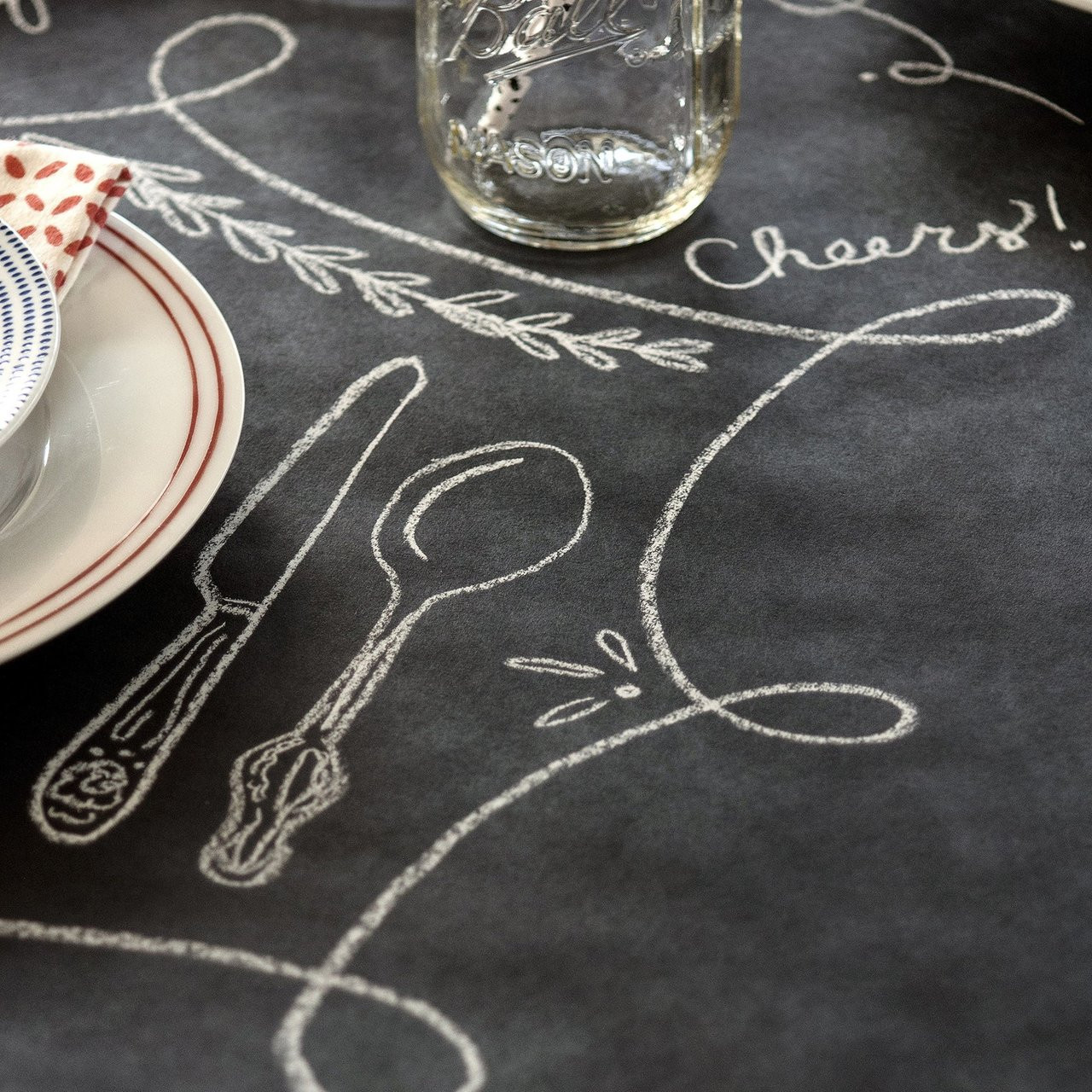 Plain Kraft Paper Table Runner - THE BEACH PLUM COMPANY