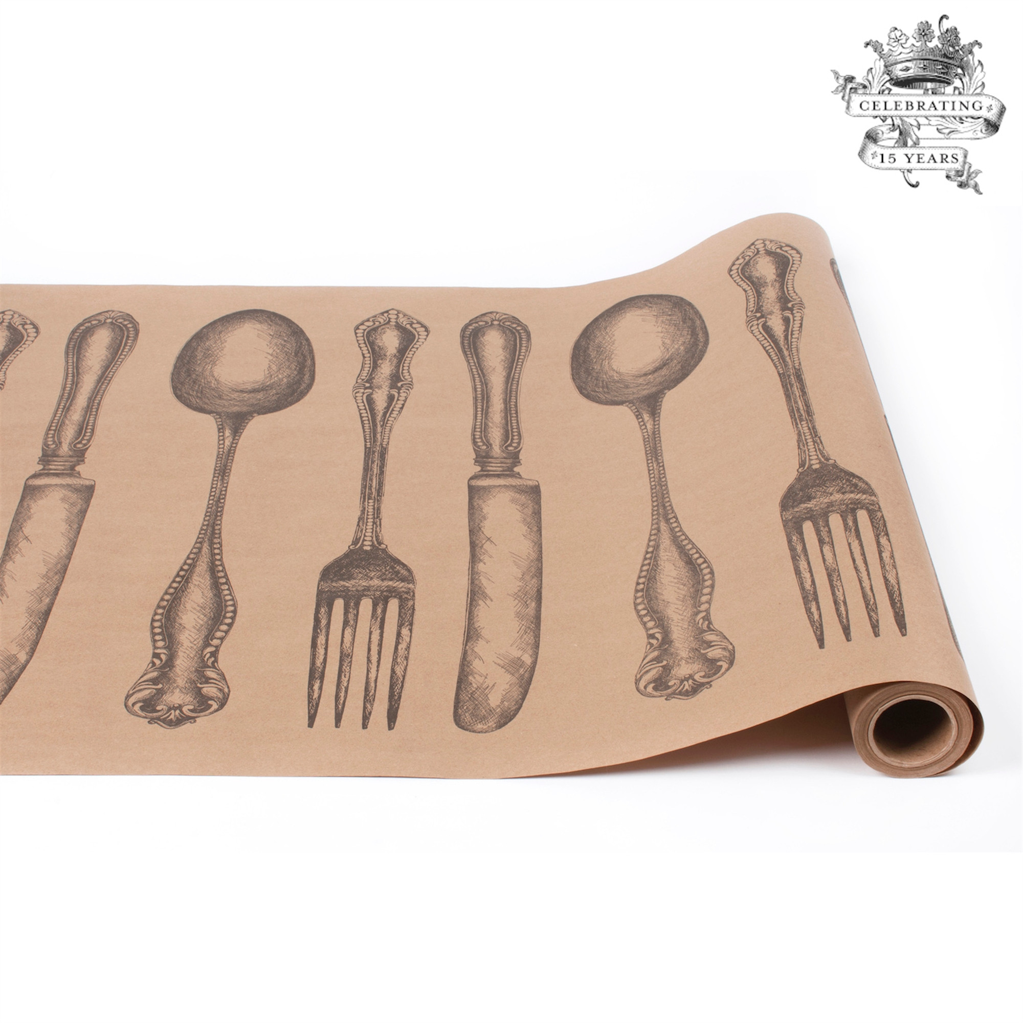 Plain Kraft Paper Table Runner - THE BEACH PLUM COMPANY