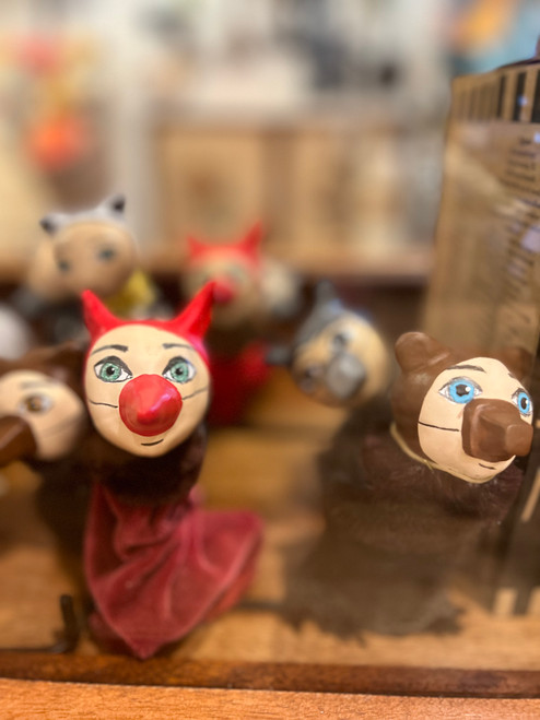 Handmade Finger Puppets (assorted styles) - THE BEACH PLUM COMPANY