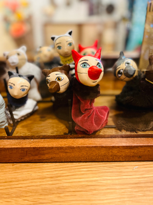 Handmade Finger Puppets (assorted styles) - THE BEACH PLUM COMPANY