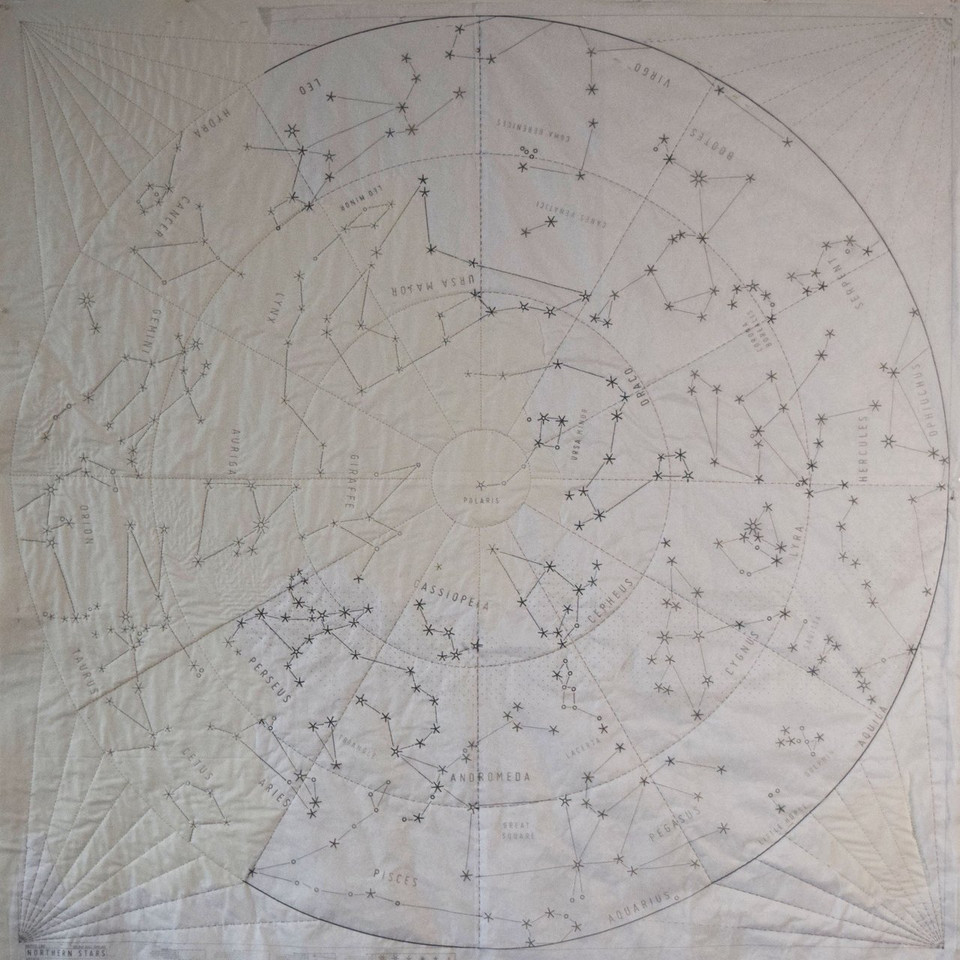 DIY Quilt Kit of the Northern Constellations (Large 72" x 72") - THE ...