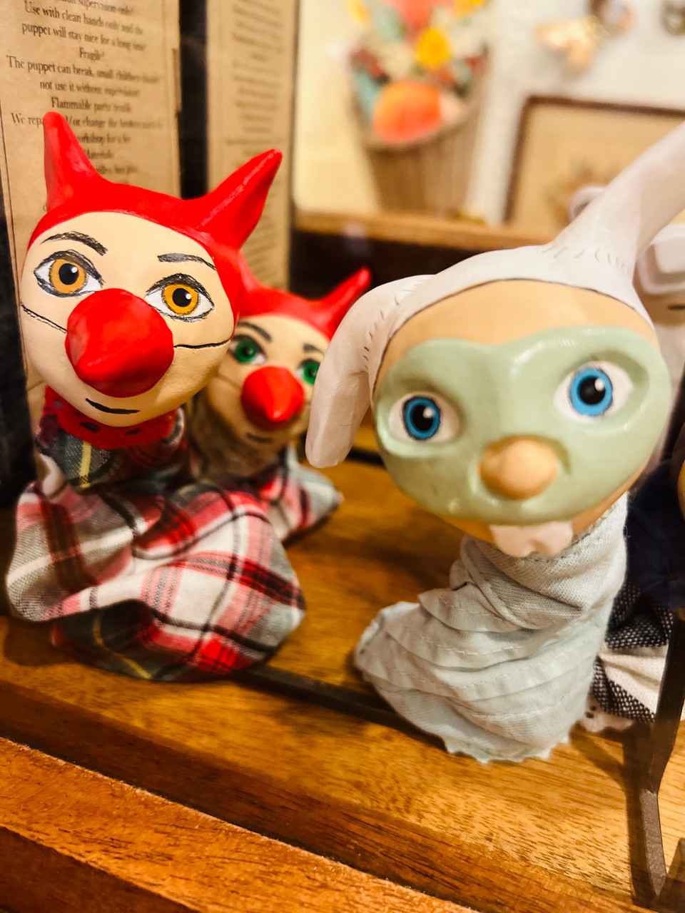 Handmade Finger Puppets (assorted styles) - THE BEACH PLUM COMPANY