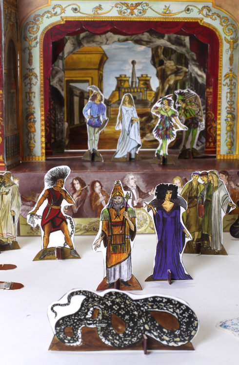 The Magic Flute Story Pack of Characters and Scenes for Paper Theatres ...