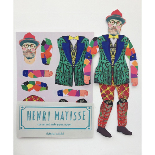 Henri Matisse Cut and Make Paper Puppet (Paper Doll) - THE BEACH PLUM ...